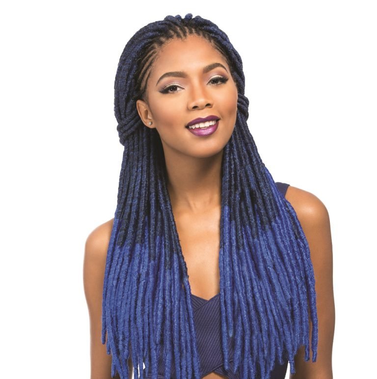 Attractive 4 Colored Faux Locs Styles for Natural Hair - New Natural ...