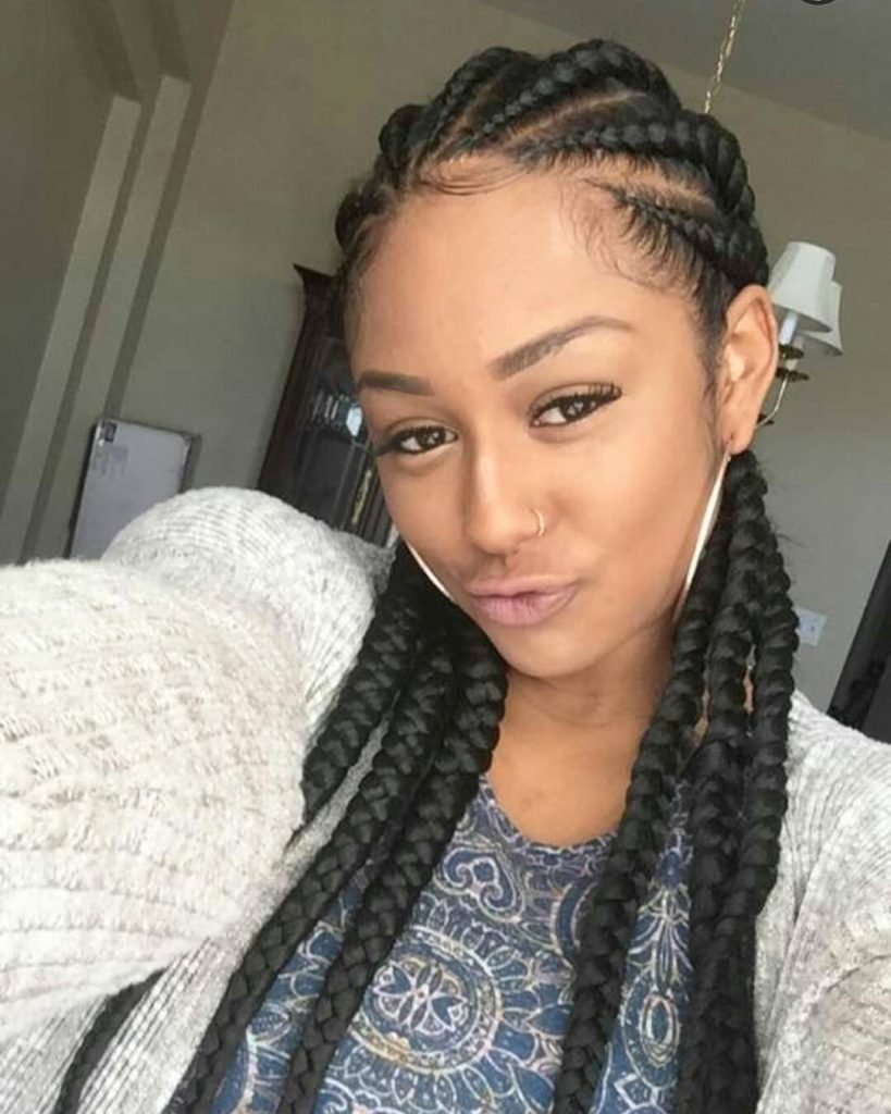 15 Big Cornrows Hairstyles You Cannot Miss - New Natural Hairstyles