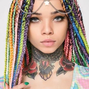 Trendy 18 Box Braids with Color Hair Styles You Can Try - New Natural ...