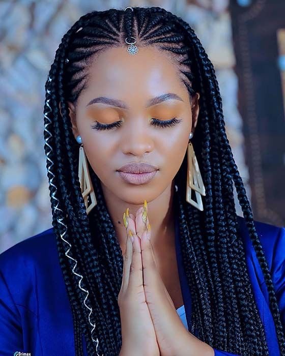30 Unseen Tribal Braids with Enchanting Glamour - New Natural Hairstyles