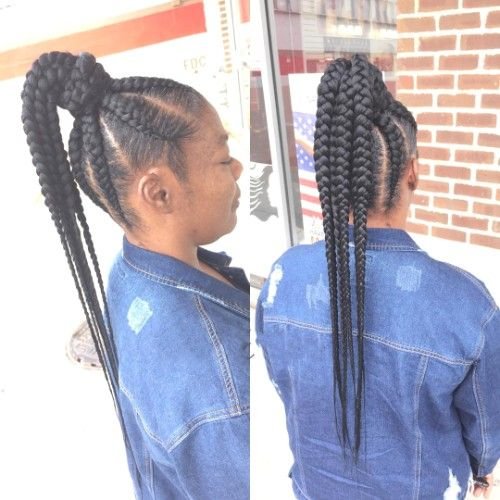 31 Jumbo Box Braids Hairstyles That Will Never Go Out Of Style - New ...