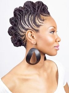 26 Best Side Cornrows Hairstyles You Will Love - New Natural Hairstyles