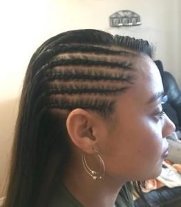 26 Best Side Cornrows Hairstyles You Will Love - New Natural Hairstyles