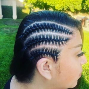 26 Best Side Cornrows Hairstyles You Will Love - New Natural Hairstyles