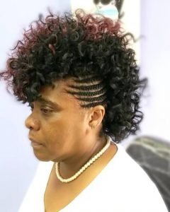 26 Best Side Cornrows Hairstyles You Will Love - New Natural Hairstyles