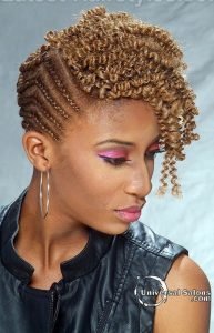 26 Best Side Cornrows Hairstyles You Will Love - New Natural Hairstyles