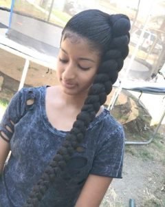 40 Lovely One Braid Styles You Must Love - New Natural Hairstyles