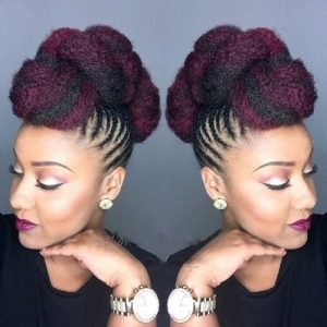 50+ Faux Bun Styles for Natural Hair Women