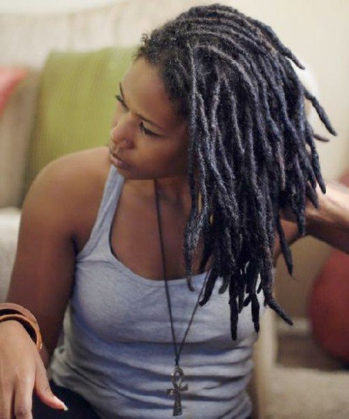 40+ Gorgeous Shoulder Length Dreads You Must See - New Natural Hairstyles