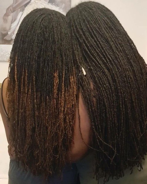 Micro Locks Styles for Black Women | New Natural Hairstyles