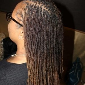 44 Micro Locs Styles for Black Women - New Natural Hairstyles