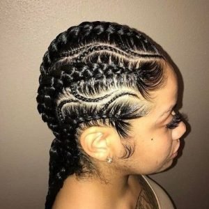 58 Trendy Jumbo Cornrows for Black Women - New Natural Hairstyles