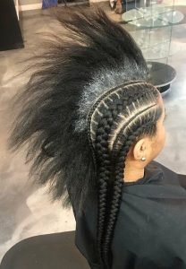 58 Trendy Jumbo Cornrows for Black Women - New Natural Hairstyles