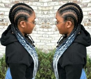 58 Trendy Jumbo Cornrows for Black Women - New Natural Hairstyles