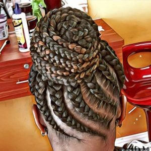 58 Trendy Jumbo Cornrows for Black Women - New Natural Hairstyles