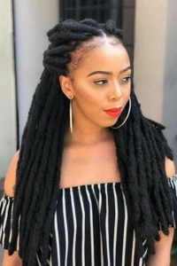 34 Tasteful Faux Locs Styles with Pictures - New Natural Hairstyles