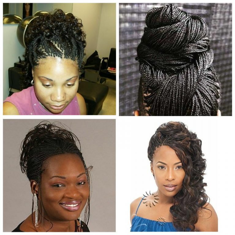 10 Ways To Style Micro Braids That Are Truly Unique Hairstyles