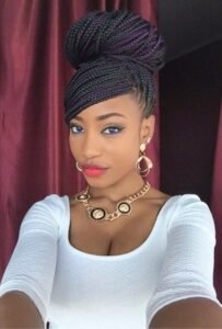 20 Box Braids with Bangs to Make You Feel Special - New Natural Hairstyles