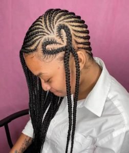 The Ultimate Guide to Side Part Tribal Braids with Pictures - New ...