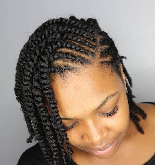Side Twist Hairstyle: A Chic Look for Every Occasion - New Natural ...